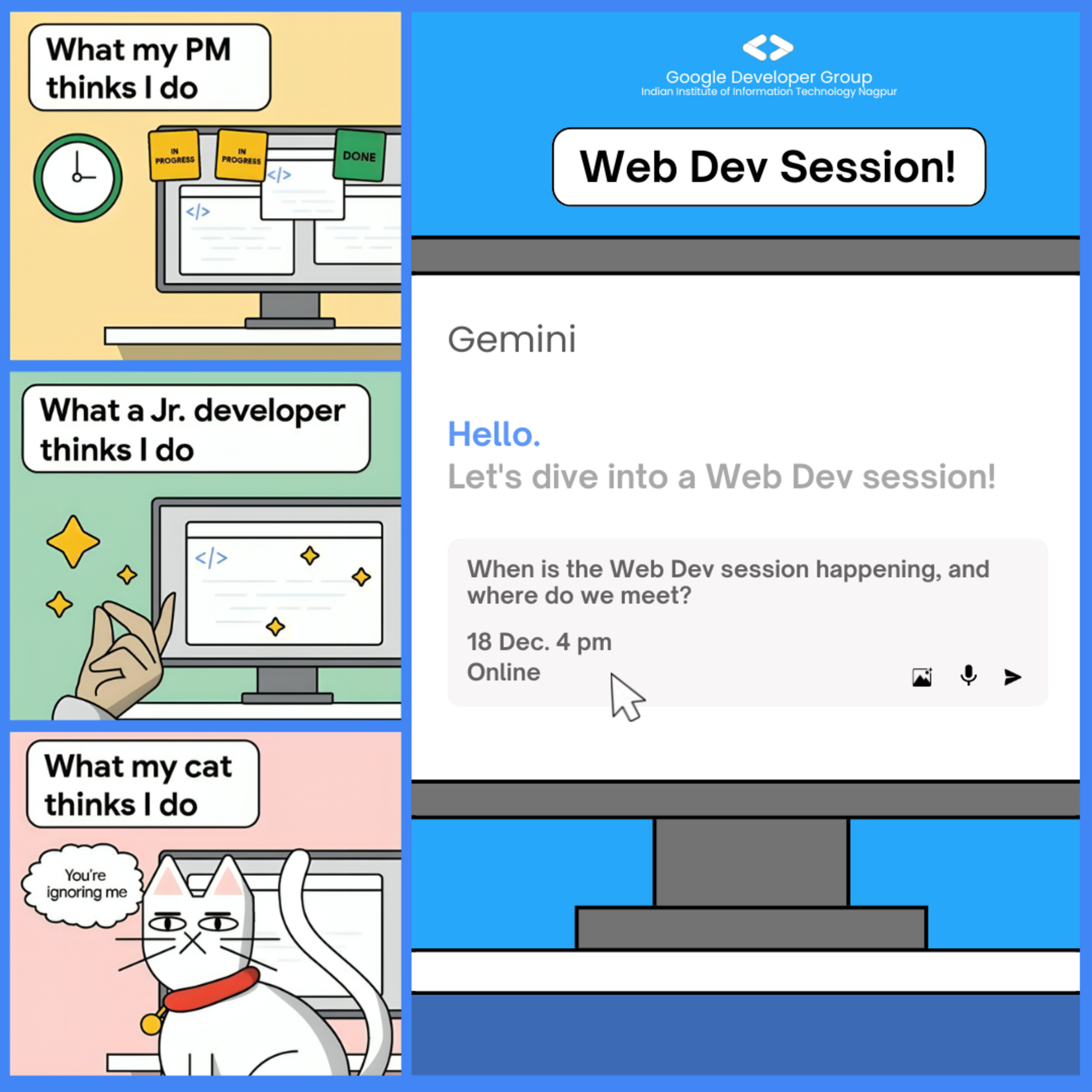 See Tech Winter Break: GDG On Campus Indian Institute of Information Technology Nagpur at Google ...